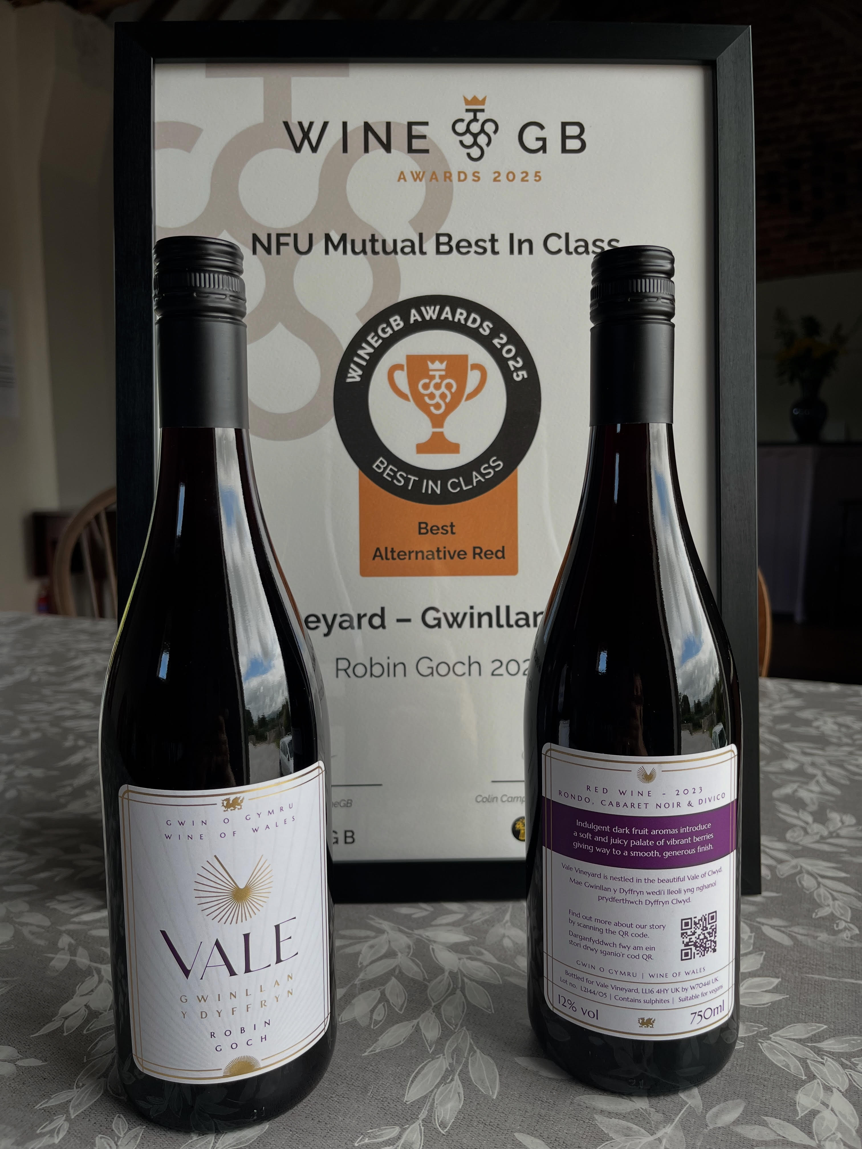 Vale Vineyard Denbigh, Wine Tasting Wales, Vineyard North Wales